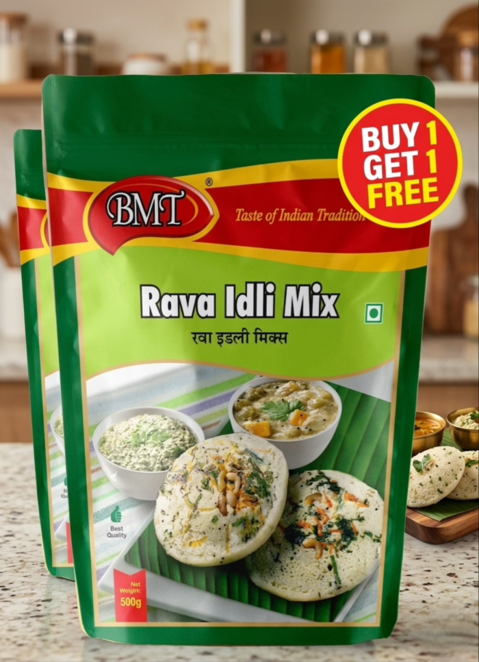 BMT RAVA IDLI MIX 500g buy 1 get 1 Free – BMT